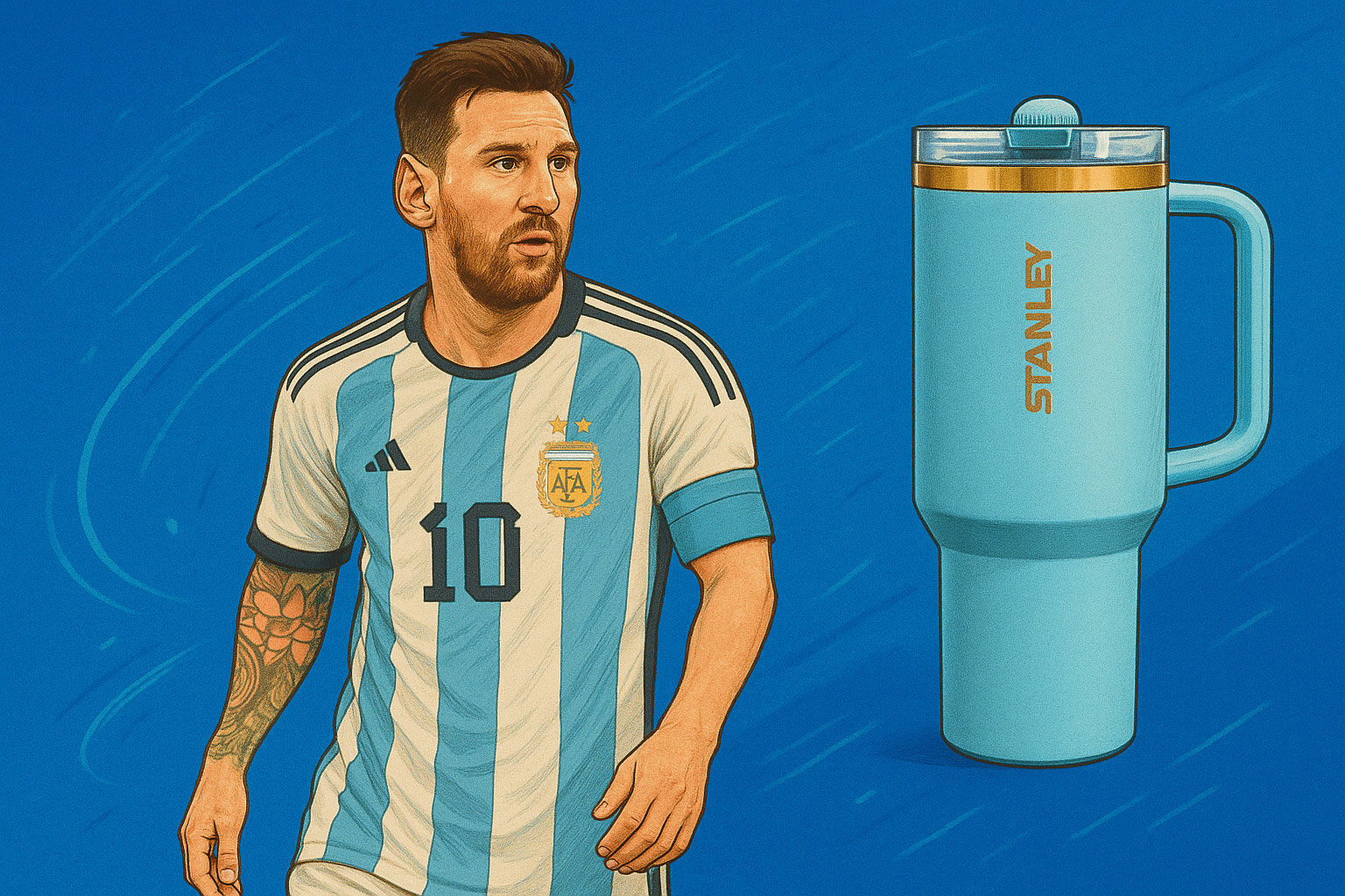 Why the Messi x Stanley Tumbler Is the Collector’s Item Fans Are ...